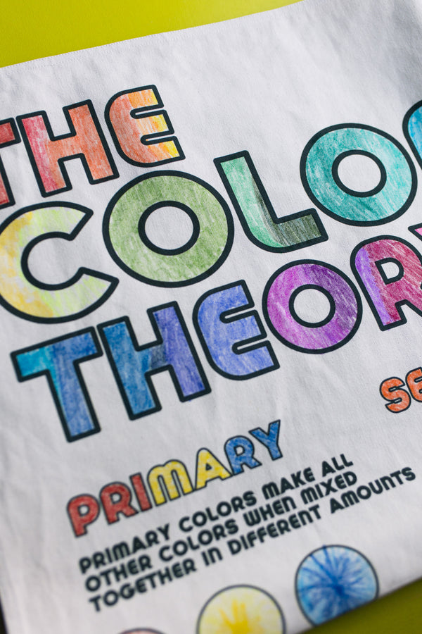 The Color Theory Coloring Cloth| Best Machine Washable Coloring Mat On ...