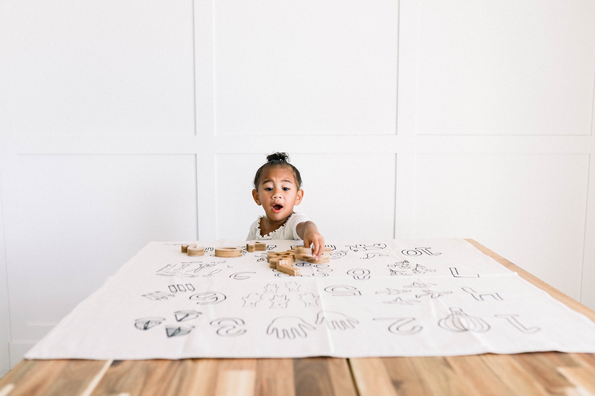 Numbers Cloth | Best Machine Washable Coloring Mat For Toddlers - The ...