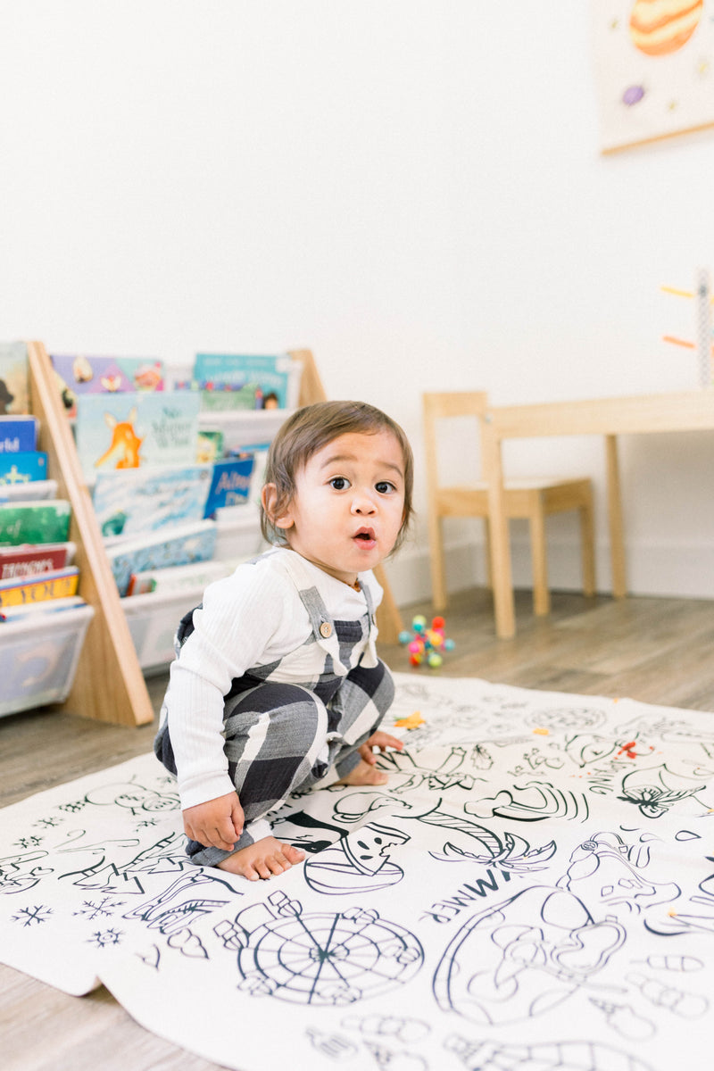 Seasons Cloth | Best Machine Washable Coloring Mat For Toddlers - The ...